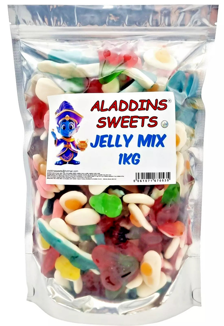 Delicious 1KG Jelly & Gummy Halal Sweets | Aladdin's Sweets – Aladdins ...