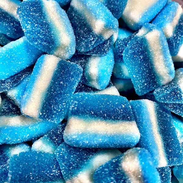 Buy 1kg Halal Blue Raspberry Jelly Slices | Aladdin’s Sweets – Aladdins ...